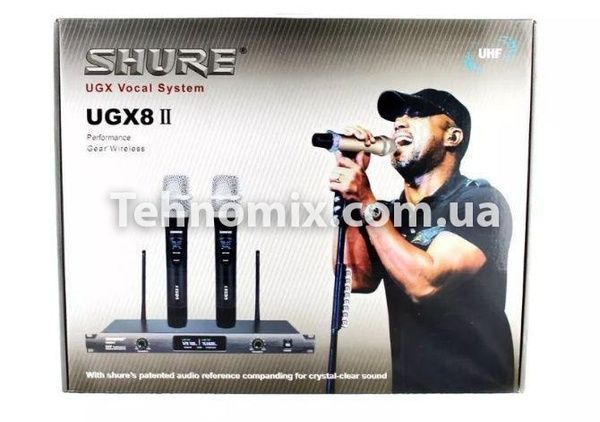 Беспроводная радиосистема SH UGX8 II на 2 микрофона